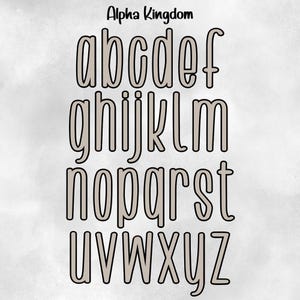PNG Letters, Vinyl Shop Letters, 8 Different Colors, Neutral, Uppercase ...