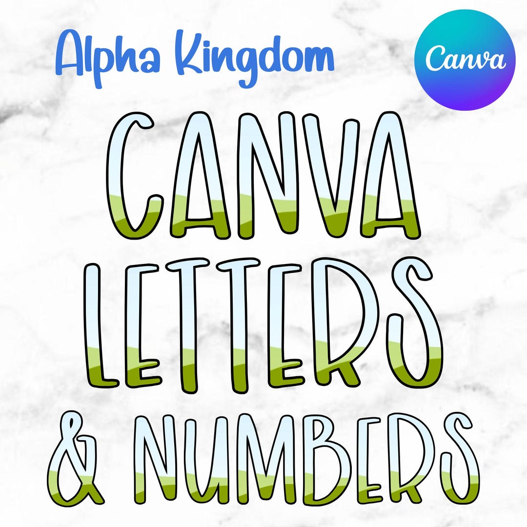 Canva Frame Letters, Drag and Drop Template, Backyard Cookout Letters ...