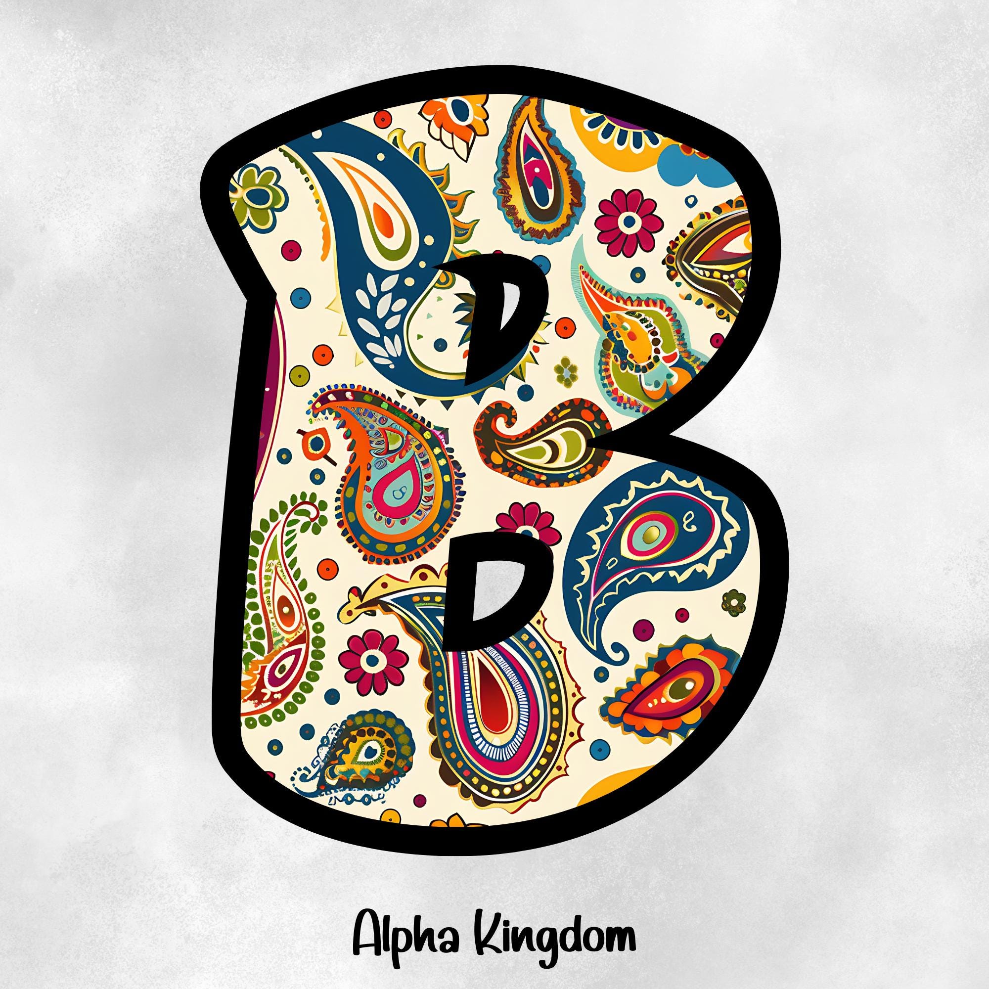 Funky Doodle PNG Letters, Full Alphabet & Numbers (digital Download) - Etsy