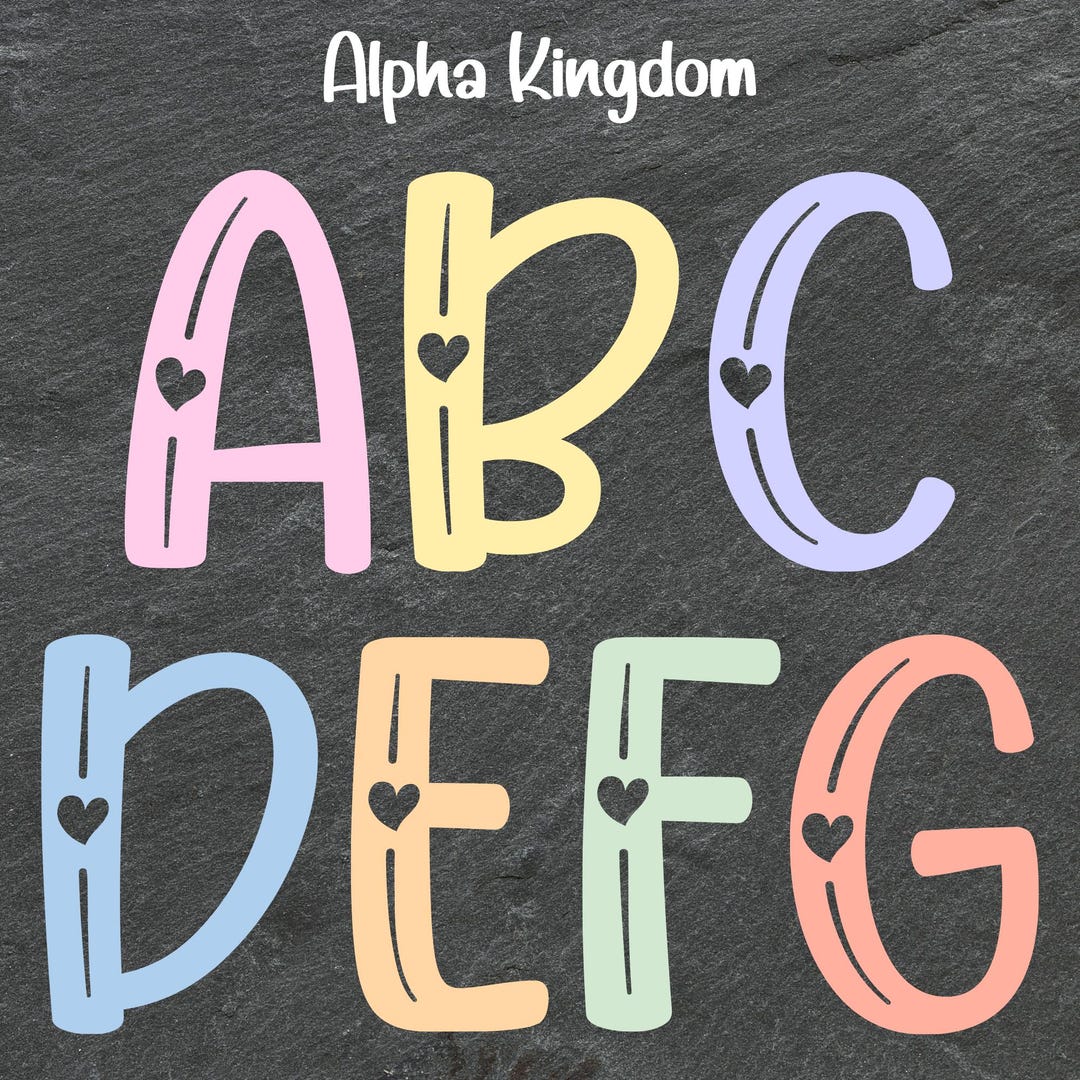 PNG Letters, Love Holly Scribbles, 7 Different Colors, Pastel, Full ...