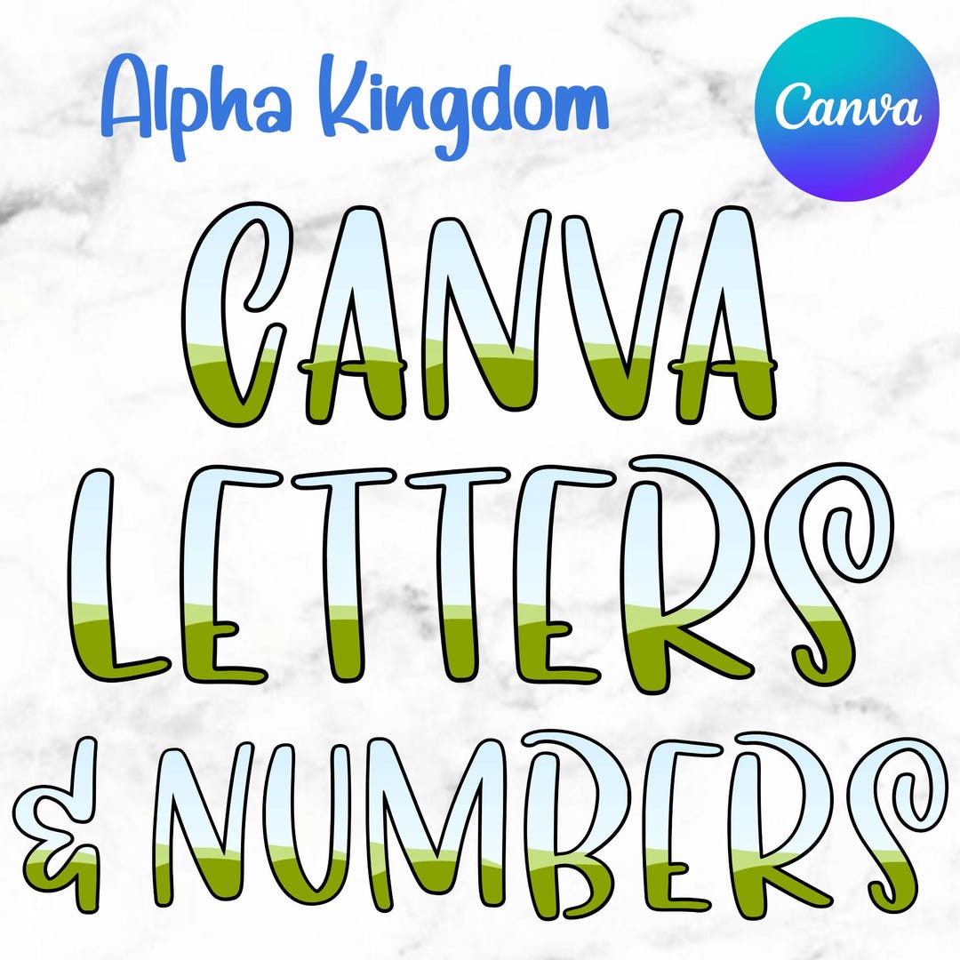 Canva Frame Letters, Drag and Drop Template, Princess Letters, Alphabet ...