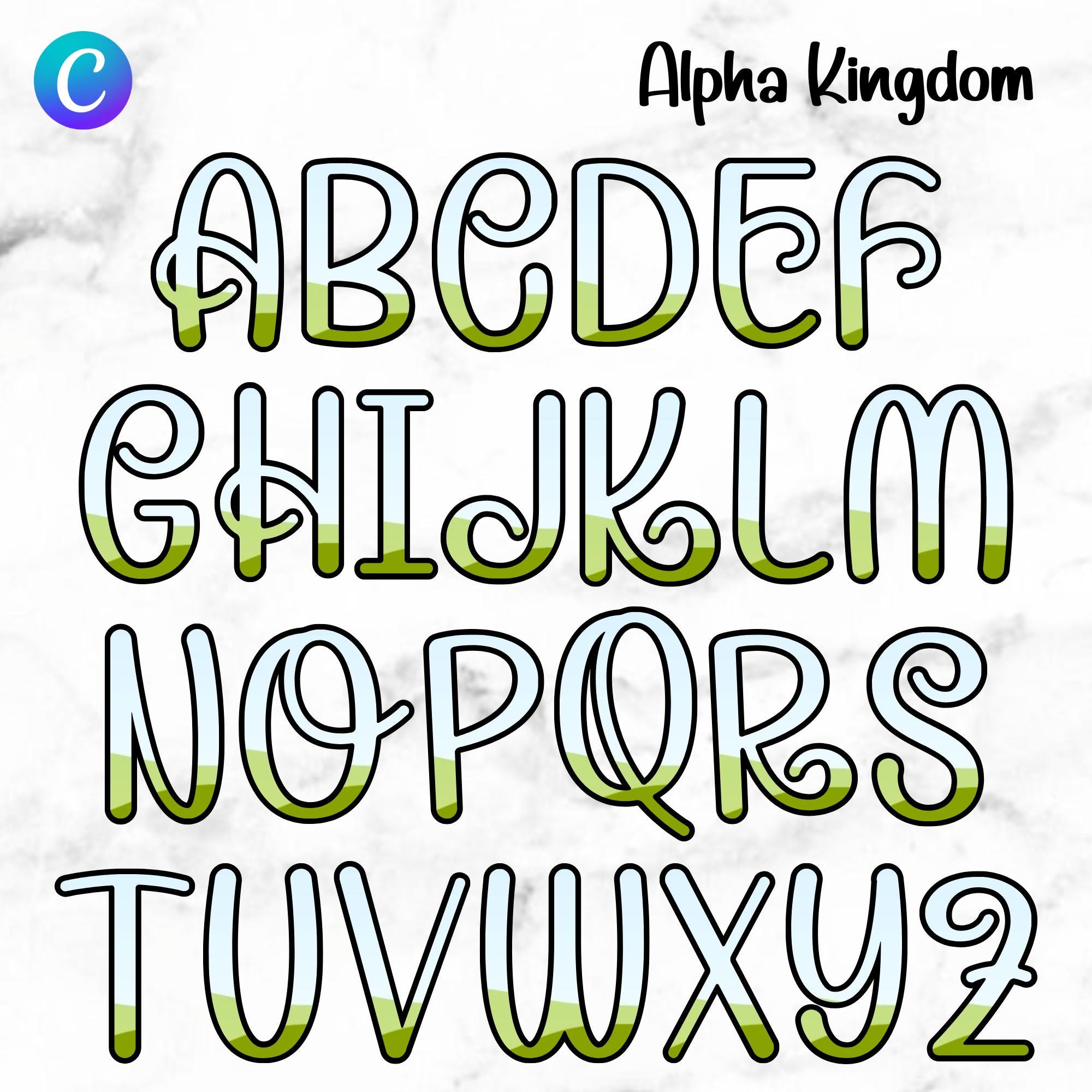 Canva Frame Letters, Drag & Drop Template, Nerd Base Letters, Alphabet ...
