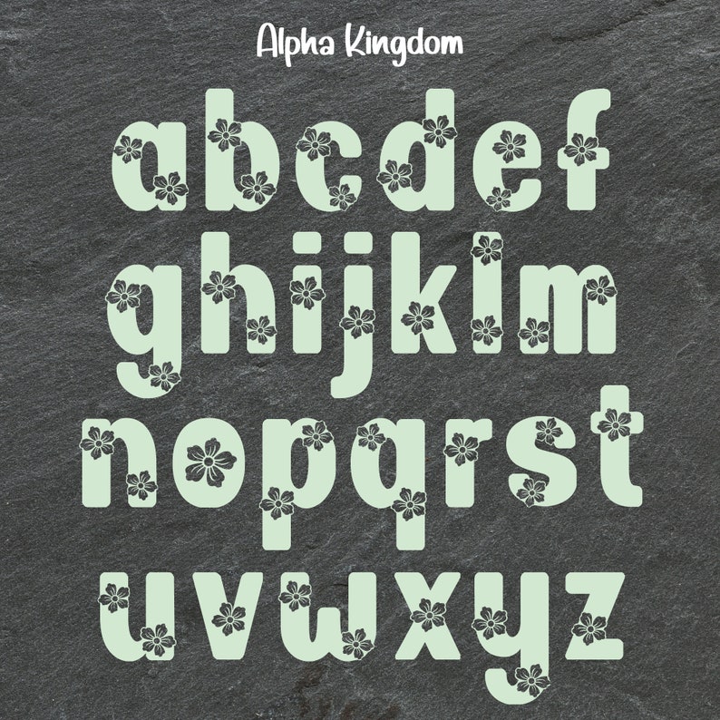 PNG Letters, Aloha Letters, 7 Different Colors, Pastel, Uppercase A-Z, Lowercase A-z, Numbers 0 ...