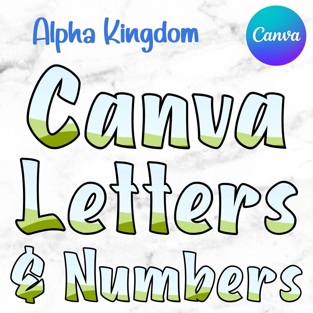 Canva Frame Letters, Drag & Drop Template, Boss Tampa Letters, Alphabet ...
