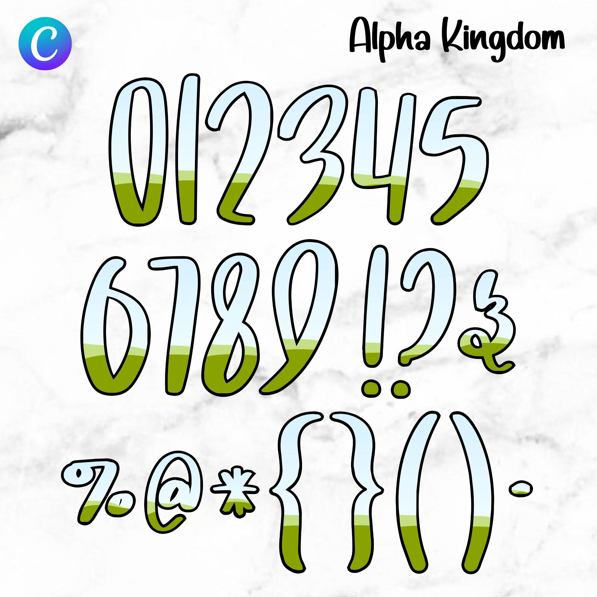 Canva Frame Letters, Drag and Drop Template, Ombre Letters, Alphabet A ...