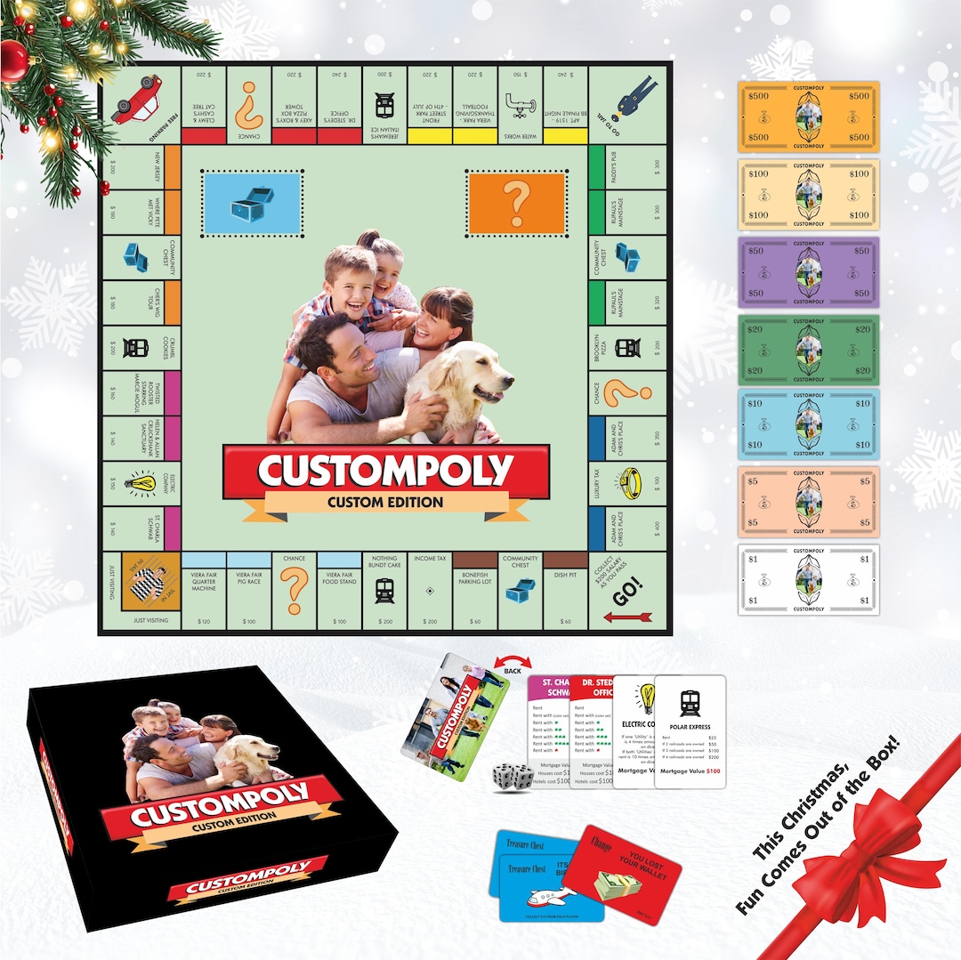 Custom Board Game: Personalized Family & Couples Game Night Edition ...