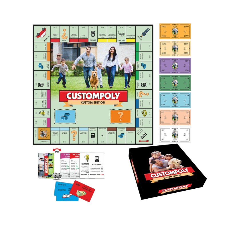 Custom Monopoly Board - Etsy
