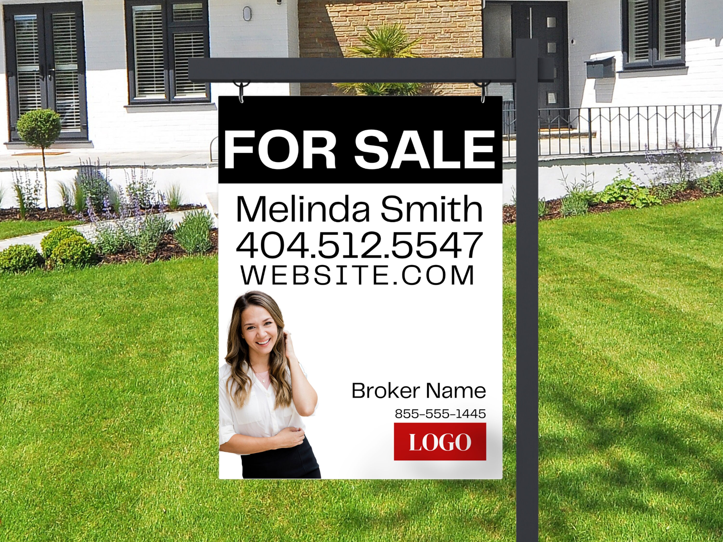 Realtor Yard Sign Bundle Canva Templates Real Estate Marketing Lead ...