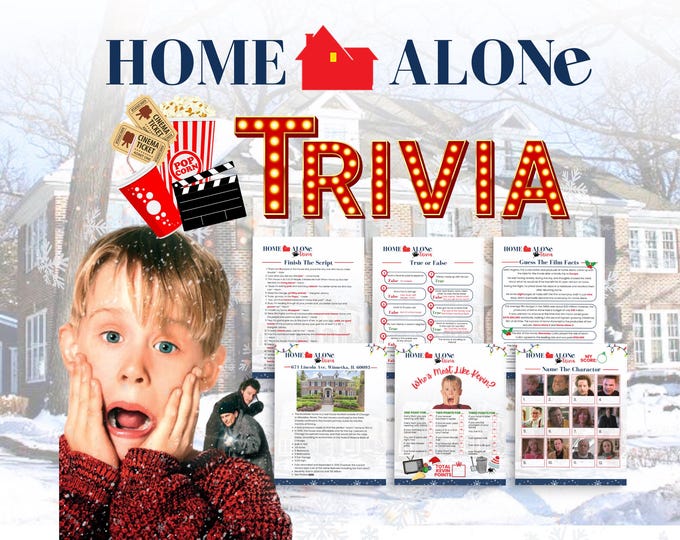 Home Alone Word Search, Instant Download, Printable, PDF - Etsy