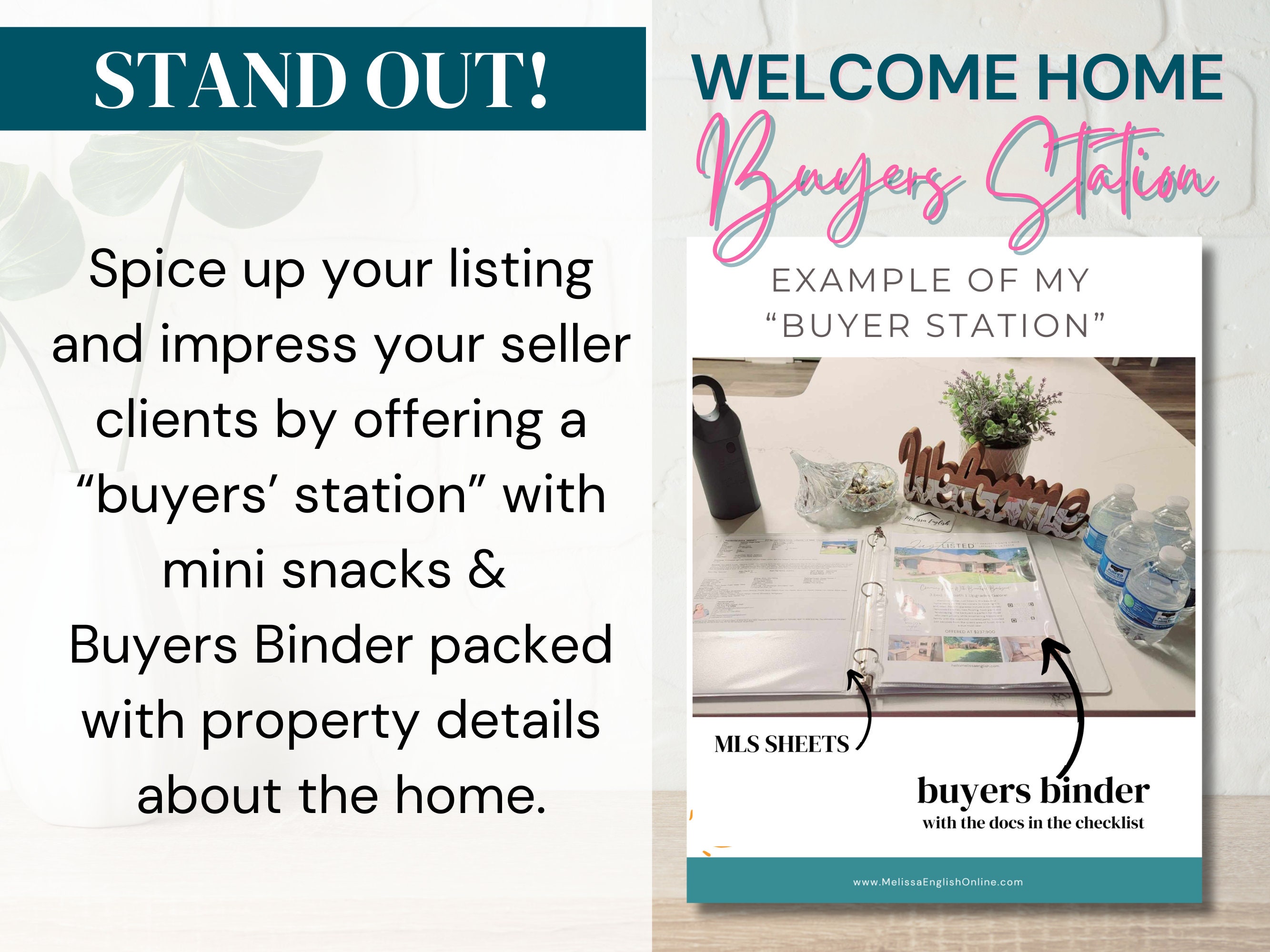 Listing Agent Buyer Binder Marketing Bundle | Utility List | Community ...
