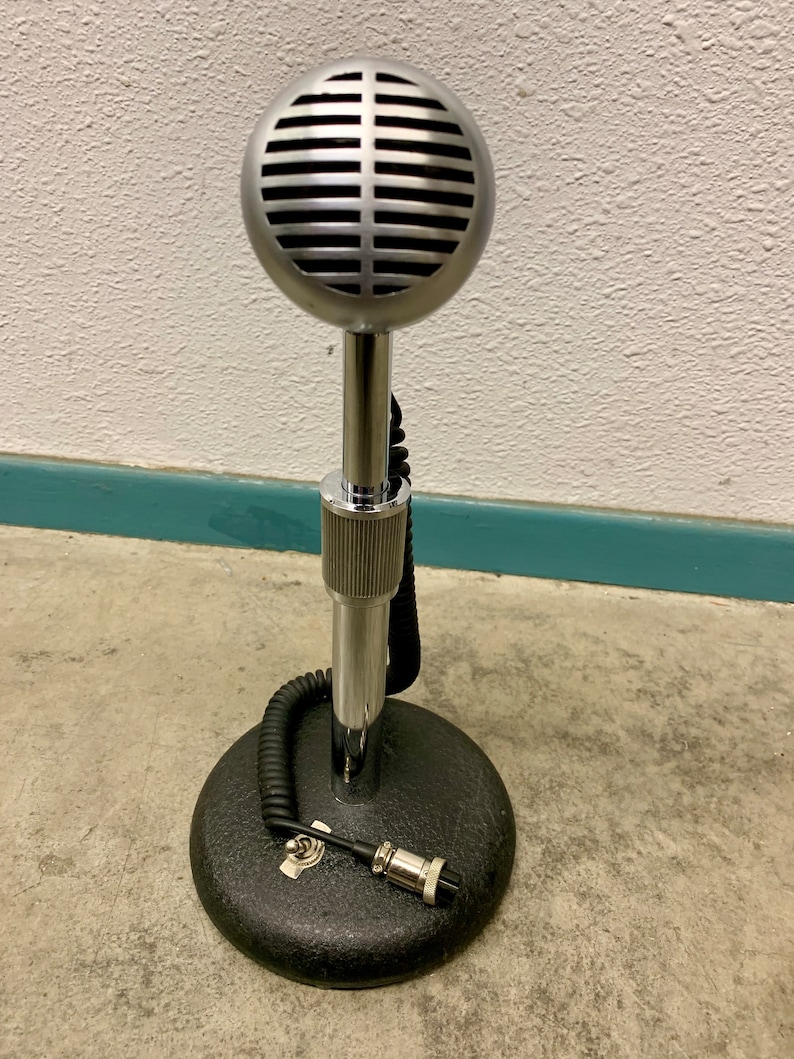 Vintage 1950's SHURE 520 Microphone, W/handle, Base & 6' Cable - Etsy