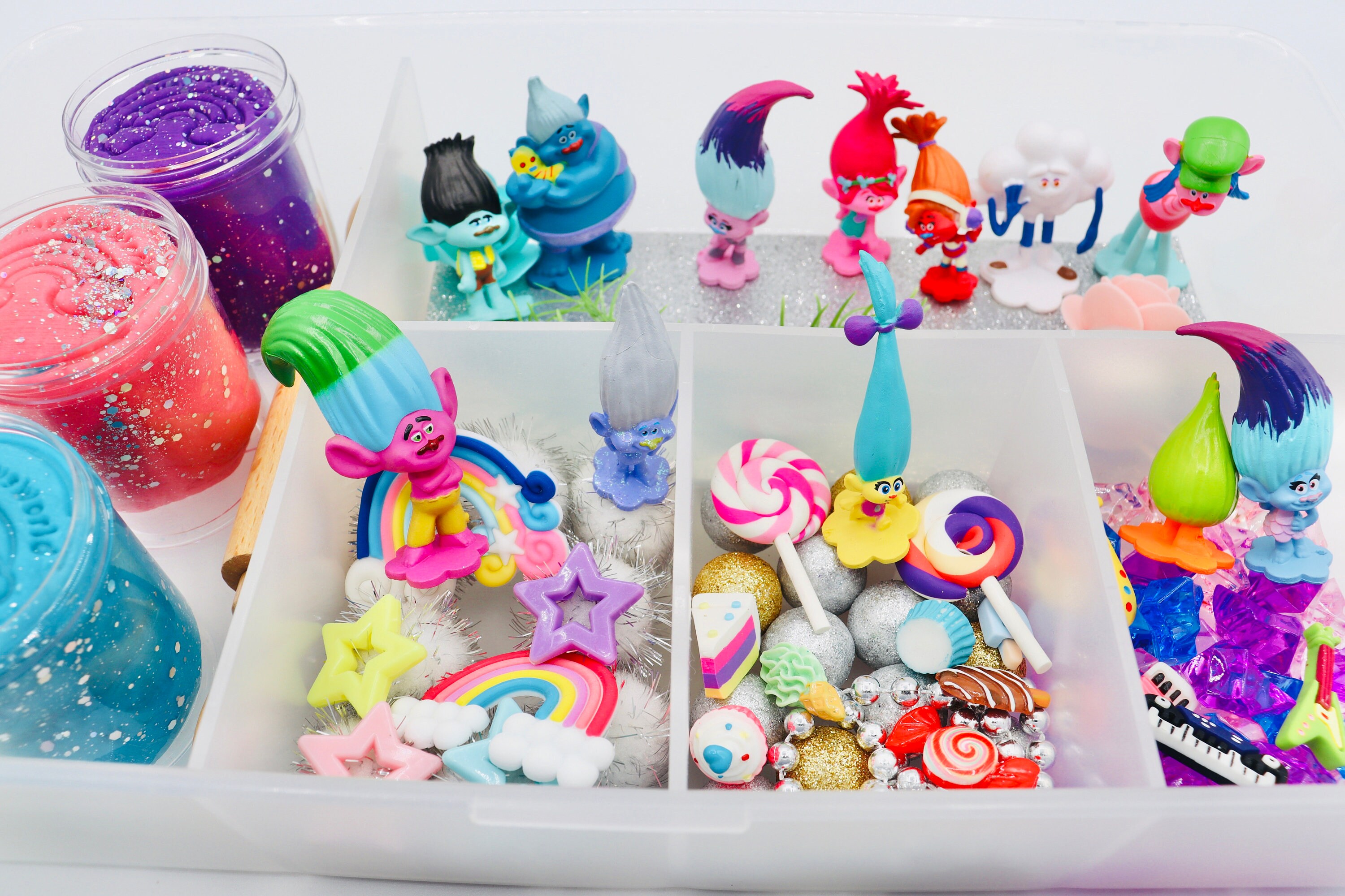 Trolls Playdough Kit, Trolls Sensory Kit, Playdough Sensory Kit ...