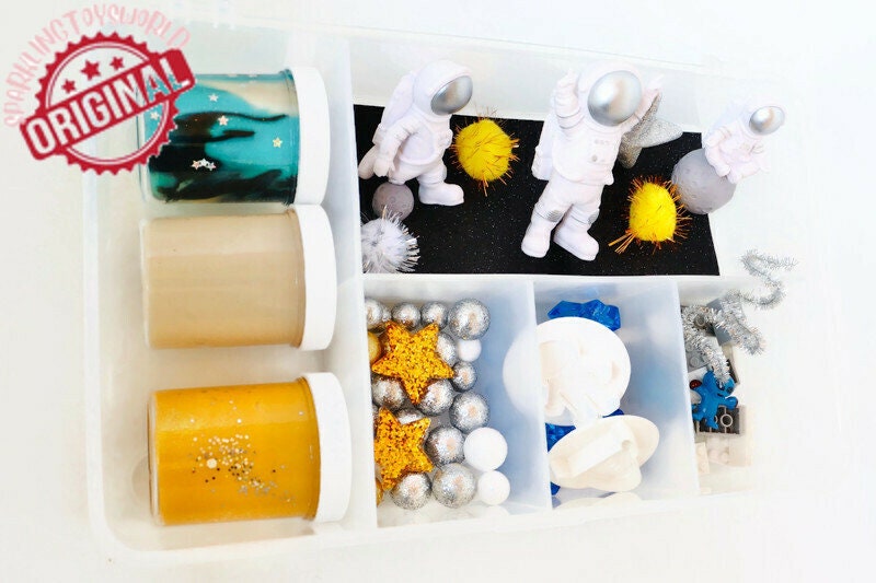 Space Play Dough Kit, Space Playdough Kit, Space Playdoh Kit, Playdough Kit, Play Dough Kit ...