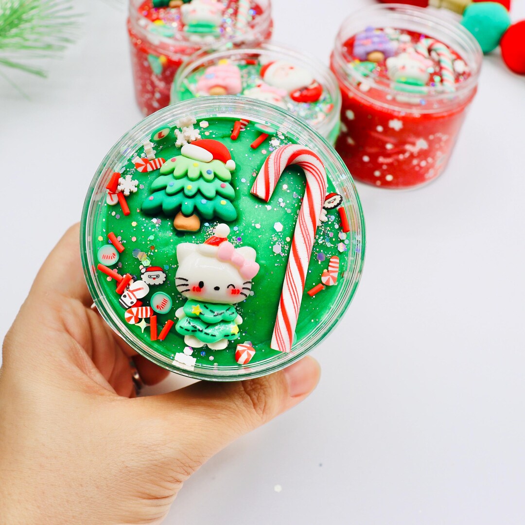Christmas Play Dough Jar, Christmas Playdough Kit, Christmas Stocking ...