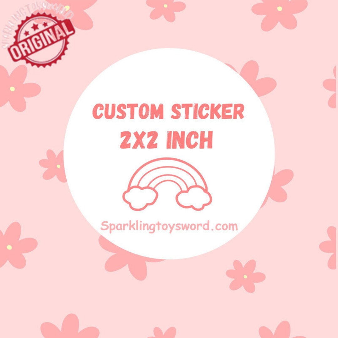 Custom 2x2 Label - Etsy