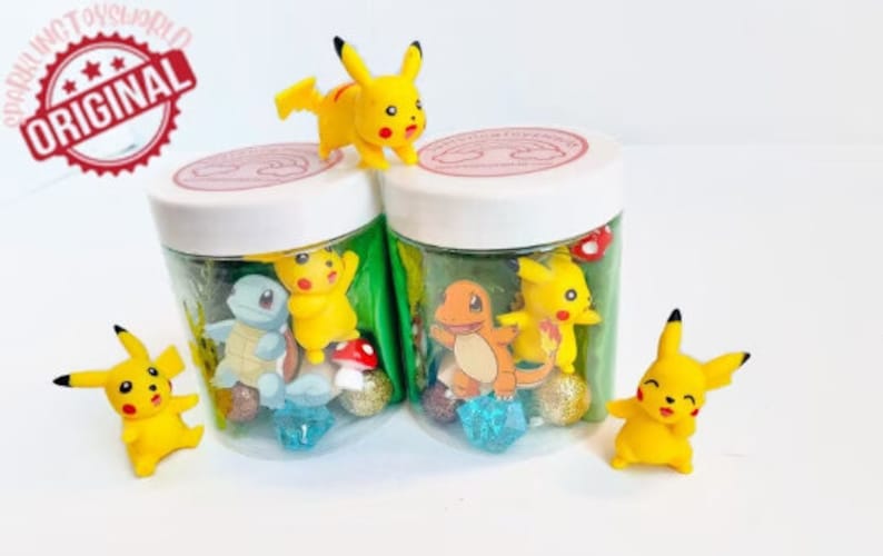 Pokémon Playdough Jar, Playdough Jars, Play Dough Sensory Kit ...