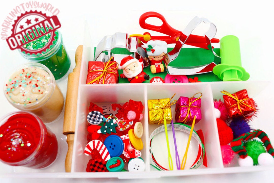 Ugly Sweater Christmas Playdough Kit, Christmas Play Dough Kit ...