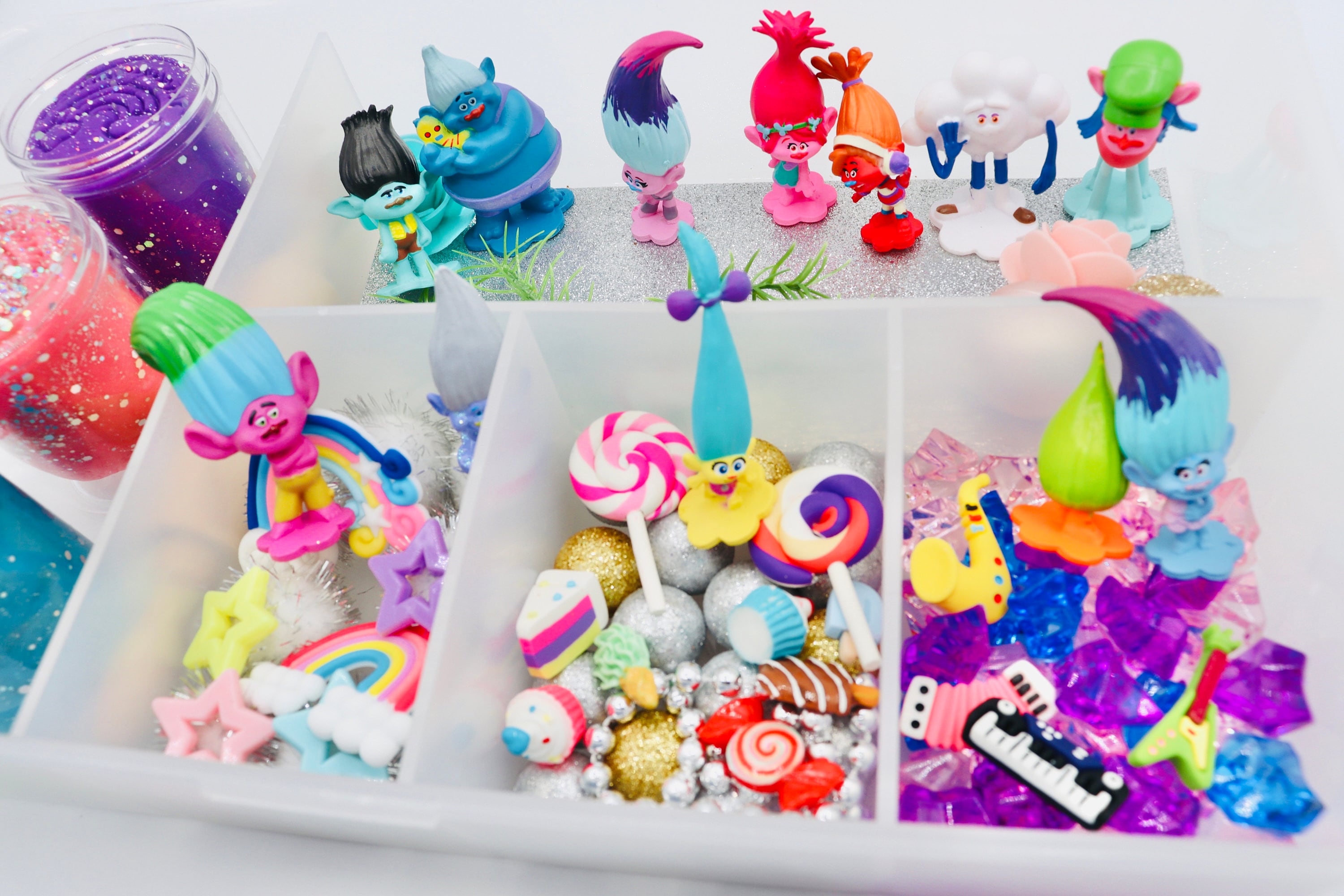 Trolls Playdough Kit, Trolls Sensory Kit, Playdough Sensory Kit ...