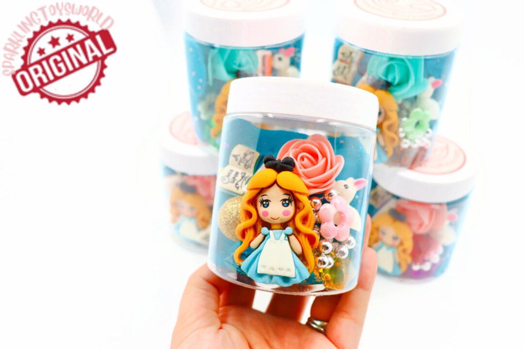 Princess Playdough Party Favors, Playdough to Go Jars, Princess ...