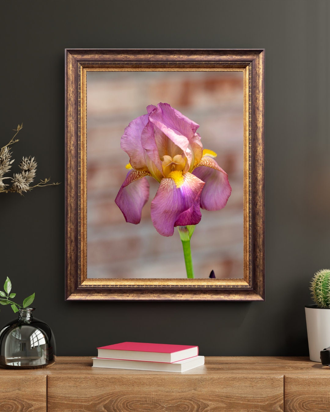 Iris Flower Print | Iris Wall Art | Flower Photo | Floral Wall Art ...