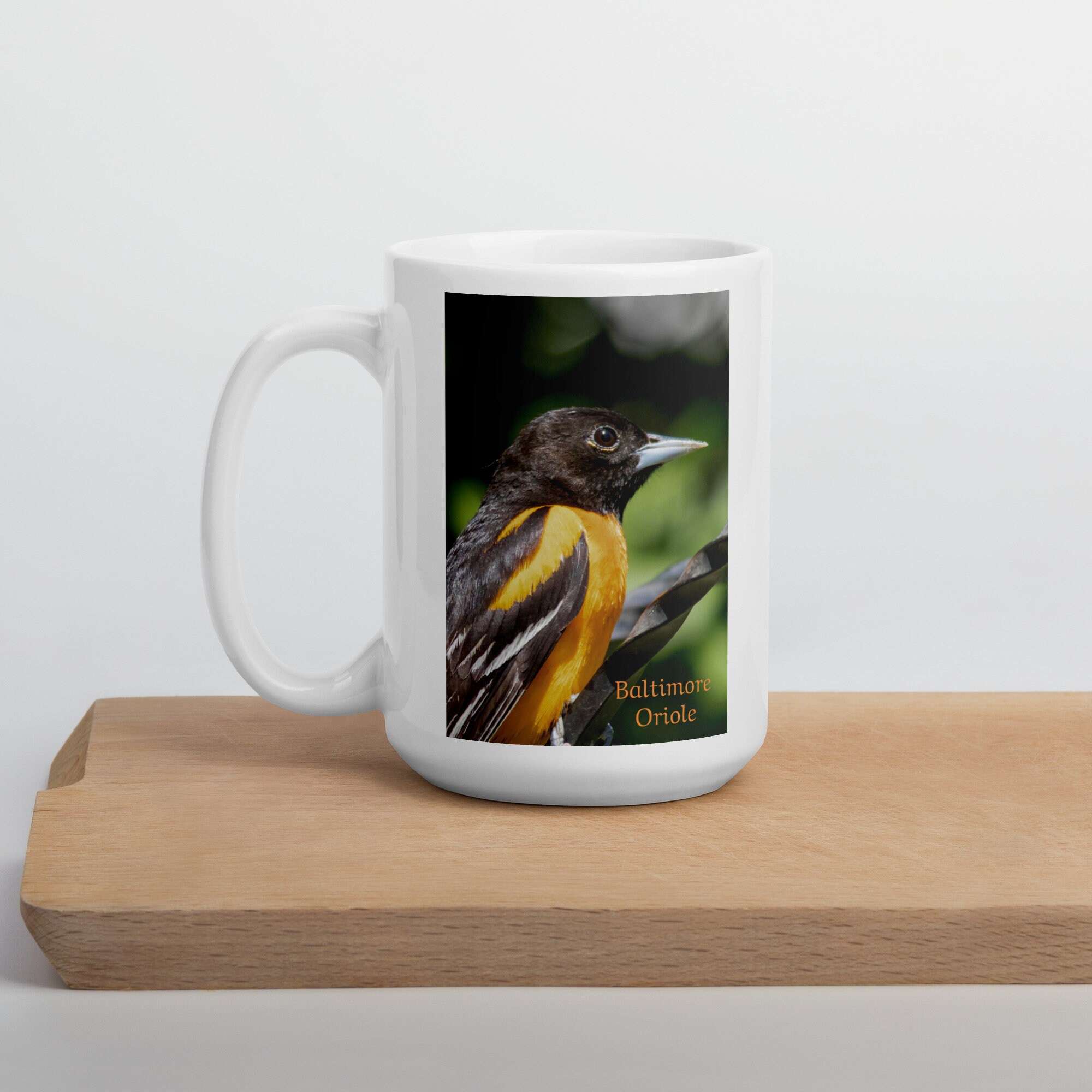 Baltimore Oriole Coffee Mug Bird Photo Mug Bird Lover Gift Bird Coffee ...