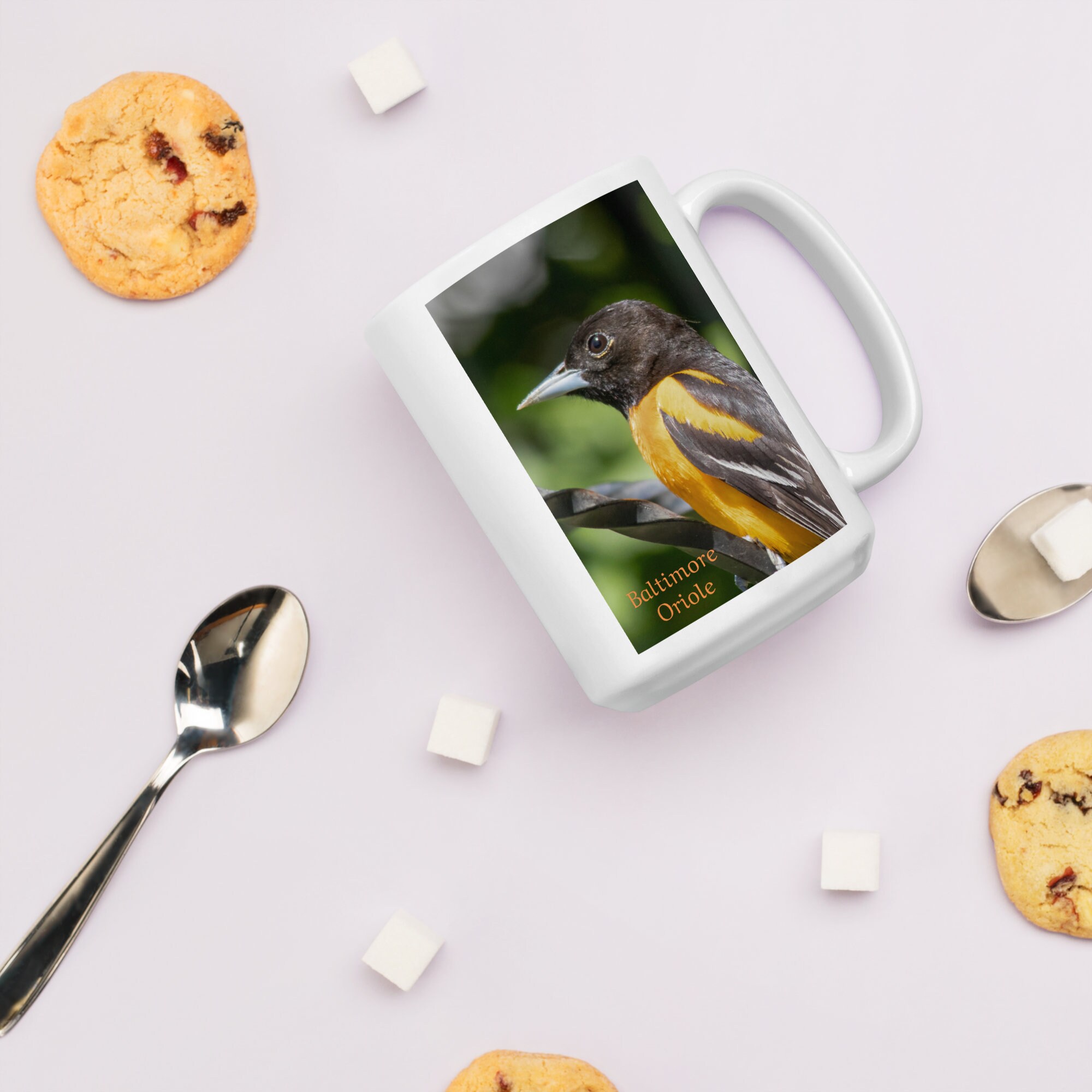 Baltimore Oriole Coffee Mug Bird Photo Mug Bird Lover Gift Bird Coffee ...