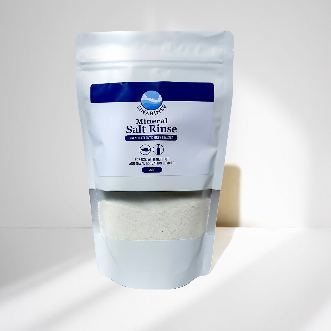 Neilmed and Sinarinse Mineral Sea Salt 250g Nasal Irrigation Kit ...