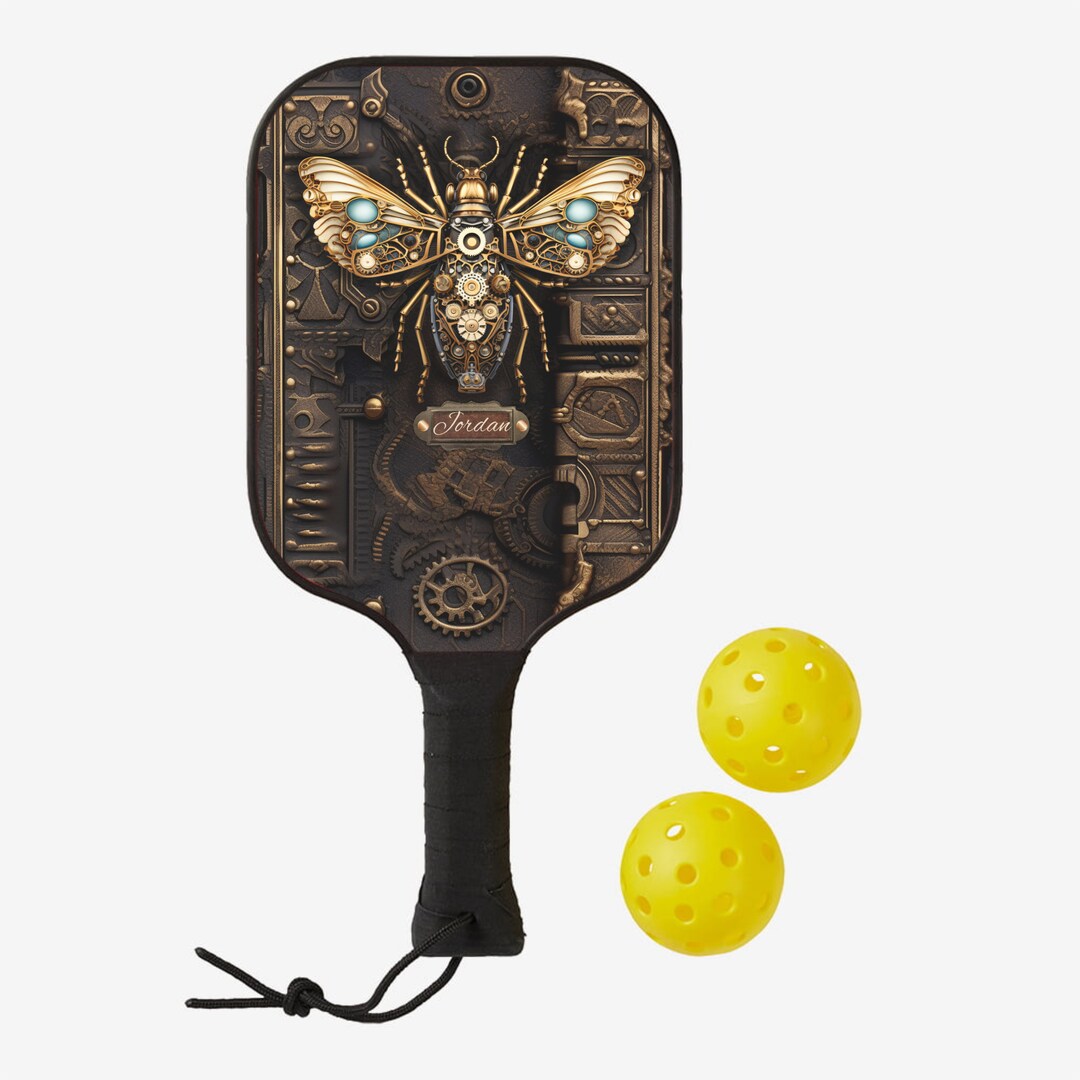 Steampunk Firefly Custom Pickleball Paddles Set - Etsy