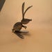 Silverware Metal Rabbit, Metal Art - Etsy