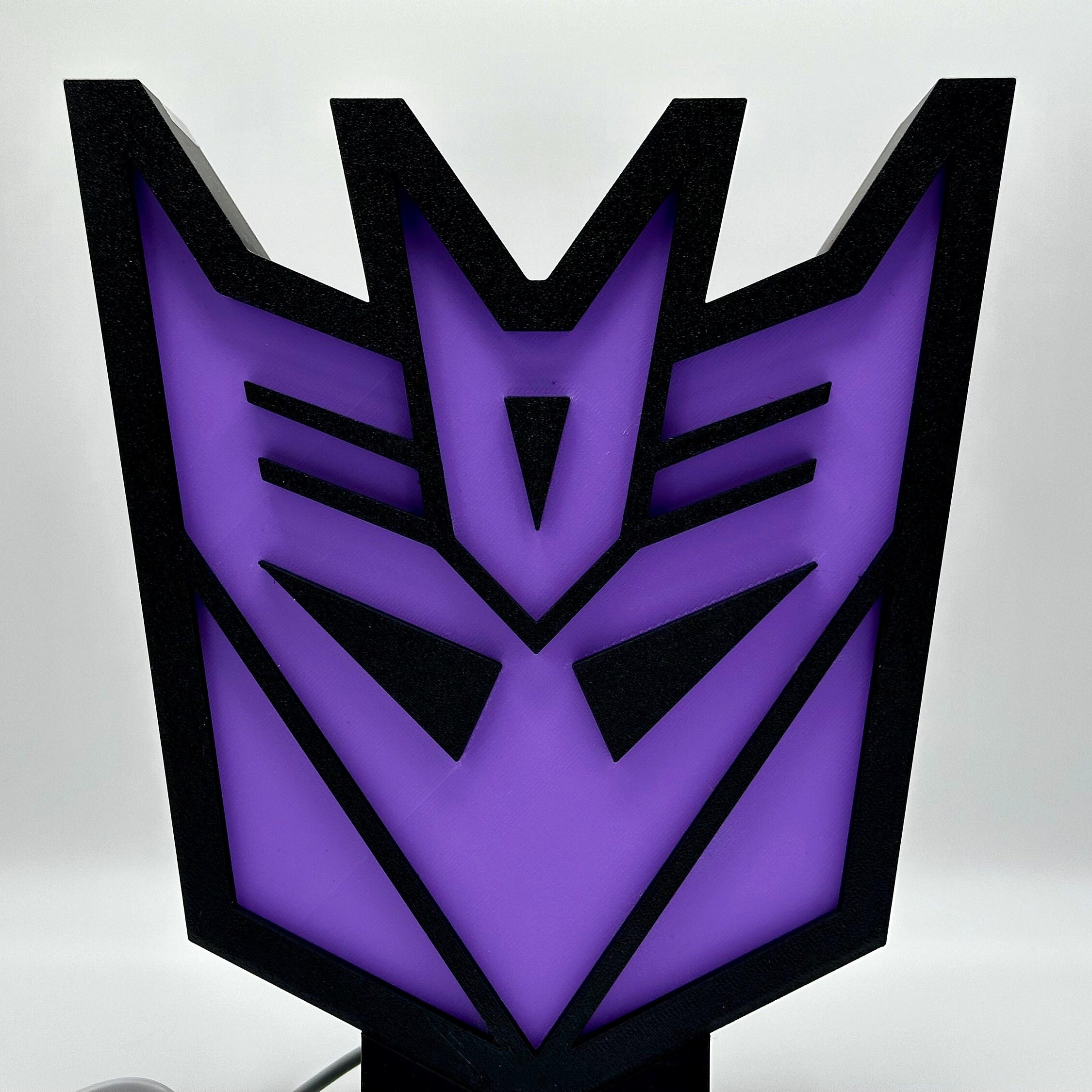 Decepticon Wall Art With Smart App Control - Etsy