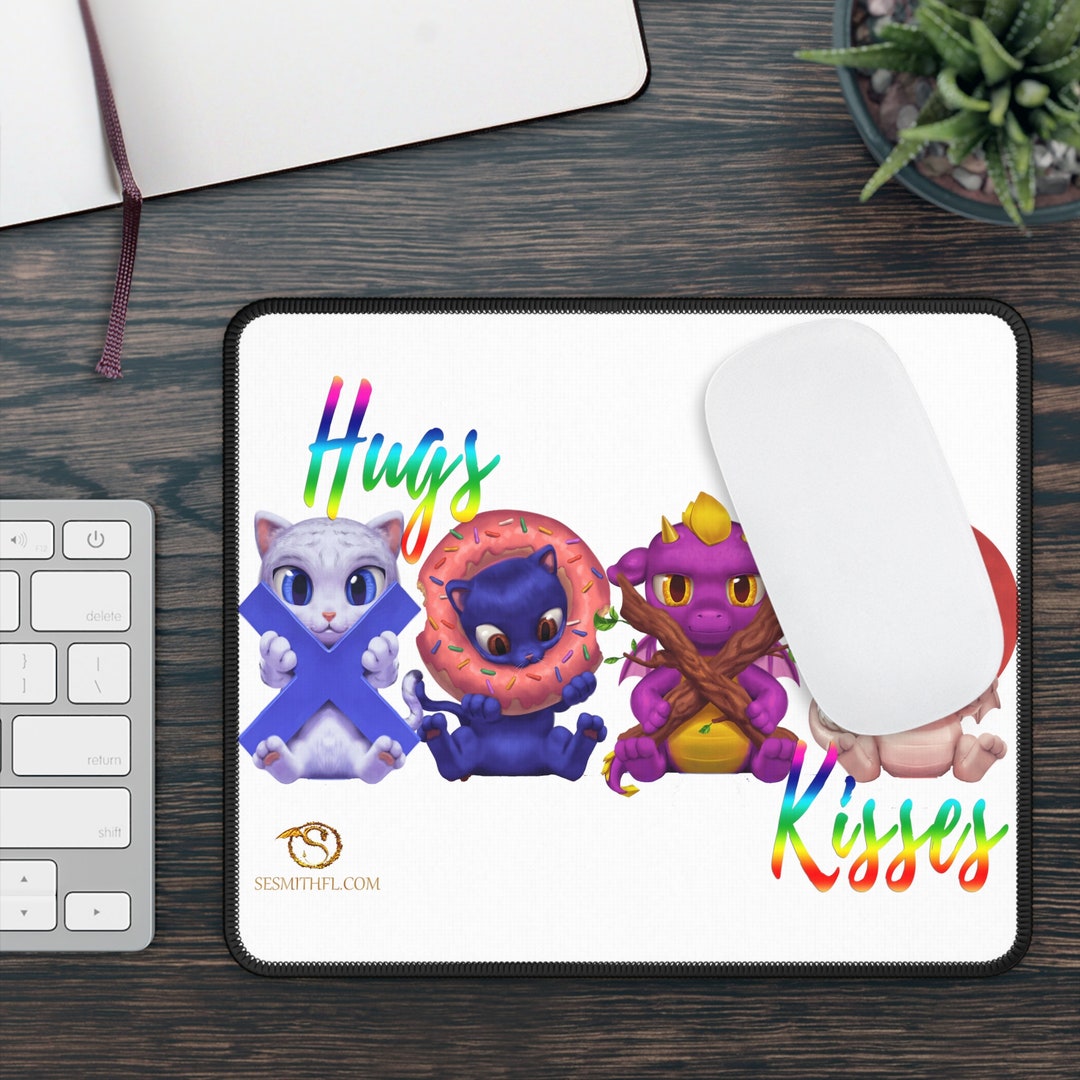 Hugs and Kisses Gaming Mouse Pad - Etsy