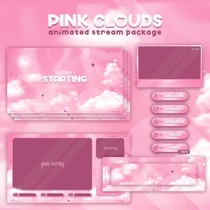 Cloud Overlay - Etsy