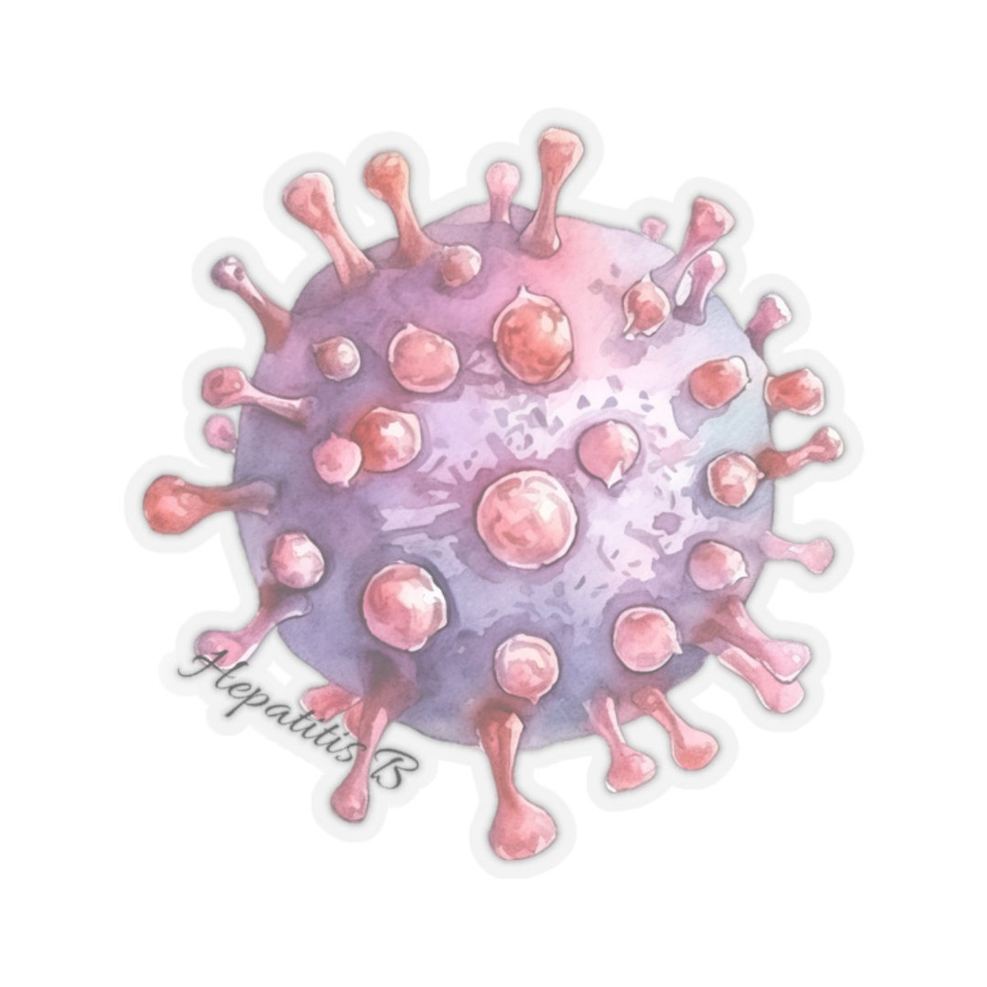 Hepatitis B Virus Stickers - Perfect for Laptops, Decor, Journals ...