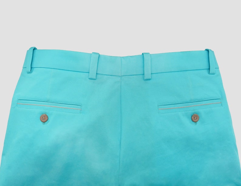 Cotton Chino With Twill Weave and Extra Stretch – Ocean - Etsy
