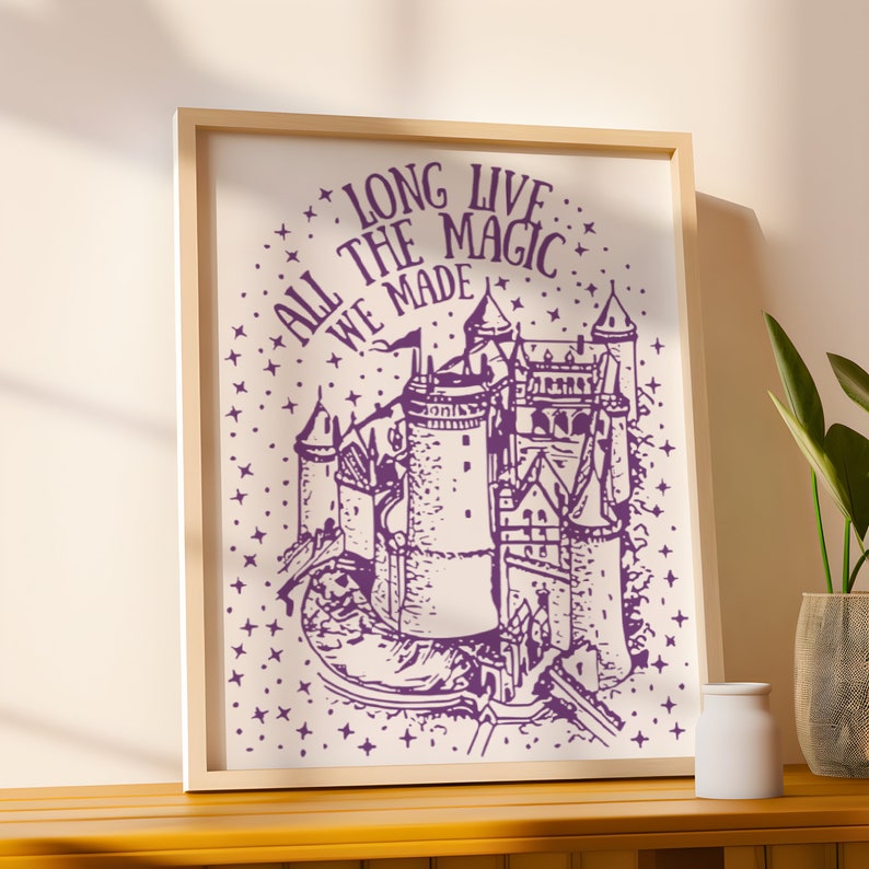 Long Live All the Magic We Made, Taylor Swift Print, Wall Art for ...