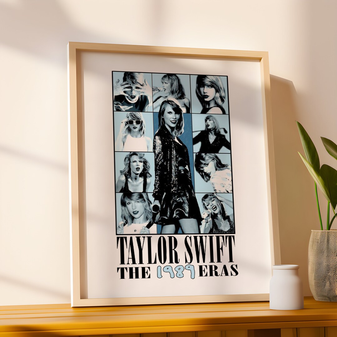 1989 Eras Print, Taylor Swift Print, Wall Art for Swiftie Taylor Swift ...