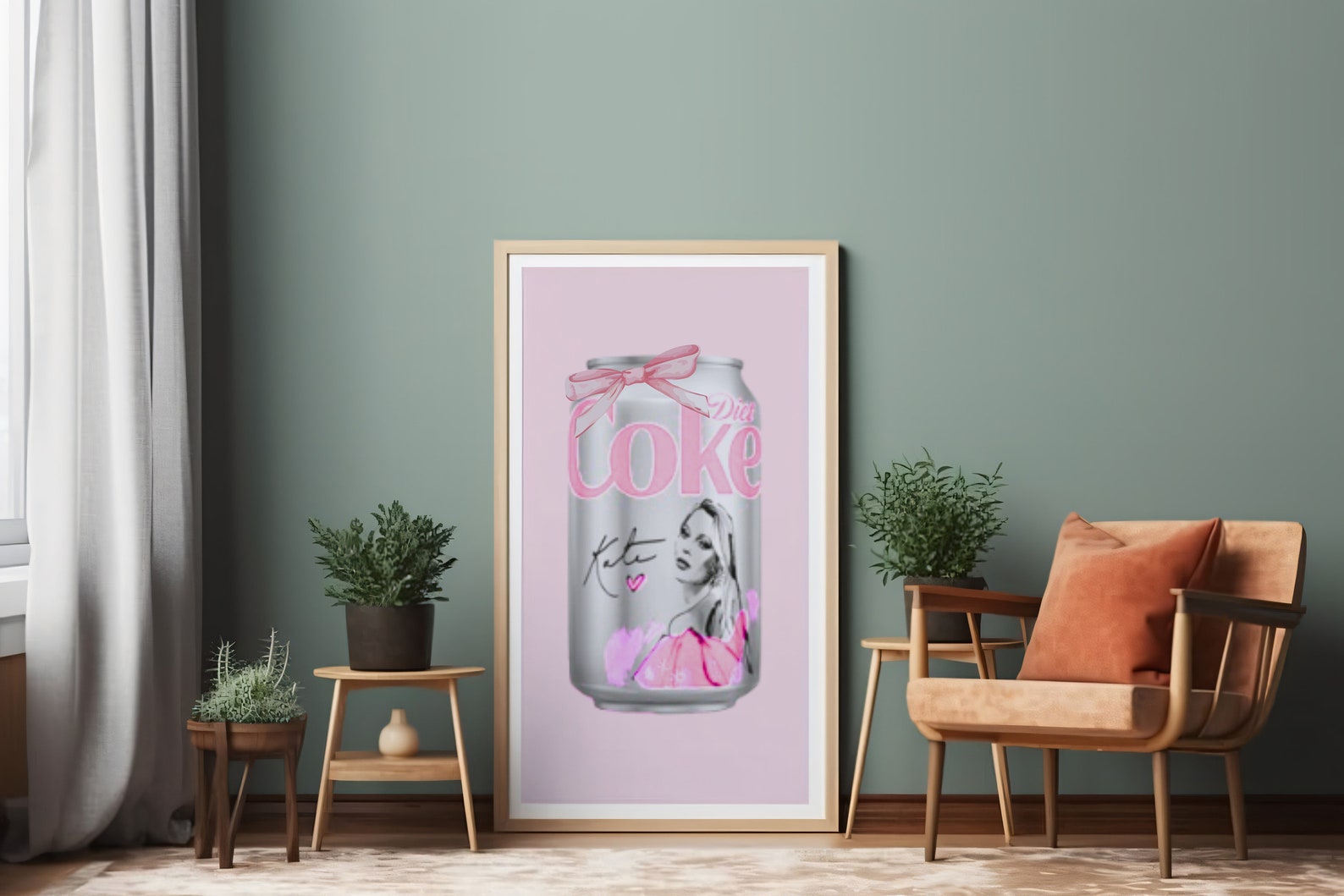 Trendy Diet Coke Poster - Digital Print - Diet Coke Gifts - Diet Coke ...