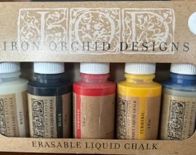 Iron Orchid Erasable Liquid Chalk Ink 5 Pack - Etsy