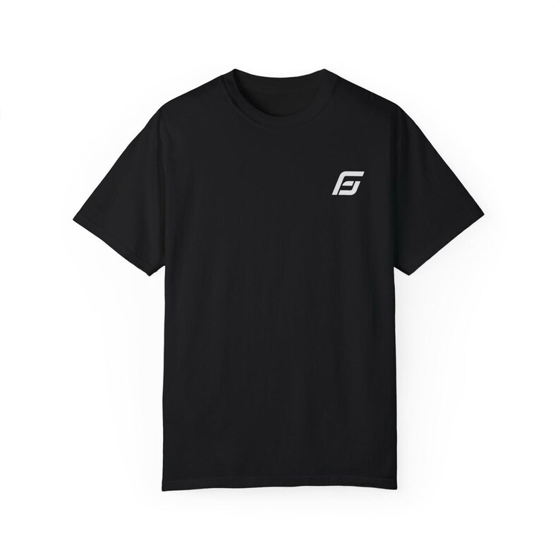 Power up Your Wardrobe: Black FG Logo Essential Fit Workout T-shirt for ...
