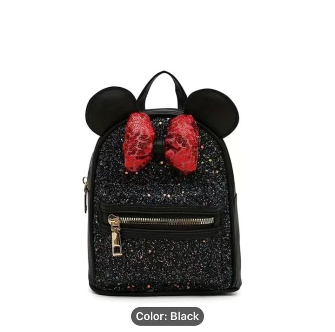 Minnie Mouse Backpack, Mickey Backpack, Disney Backpack, Mouse Ear ...