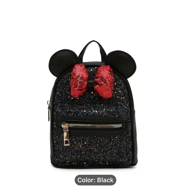Minnie Mouse Backpack, Mickey Backpack, Disney Backpack, Mouse Ear ...