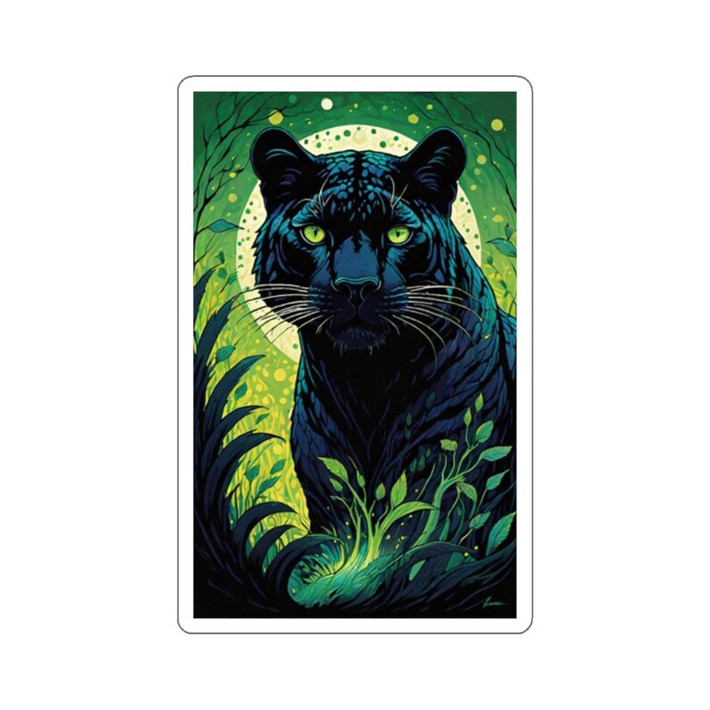 Panther Sticker - Etsy