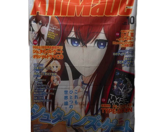 Time Travel Anime Flag, Anime Gift, Anime Handmade Tapestry, Premium ...