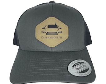 Custom Laser Engraved Dodge Charger Hellcat Silhouette Leather Patch ...