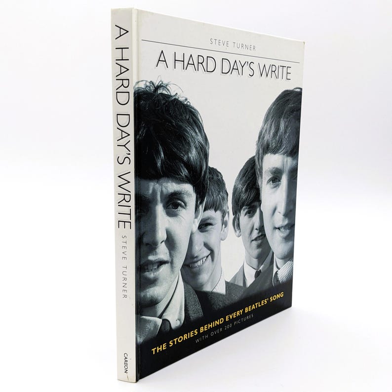 Beatles Coffee Table Book: A Hard Day's Write, 1st Edition 1994 - Etsy