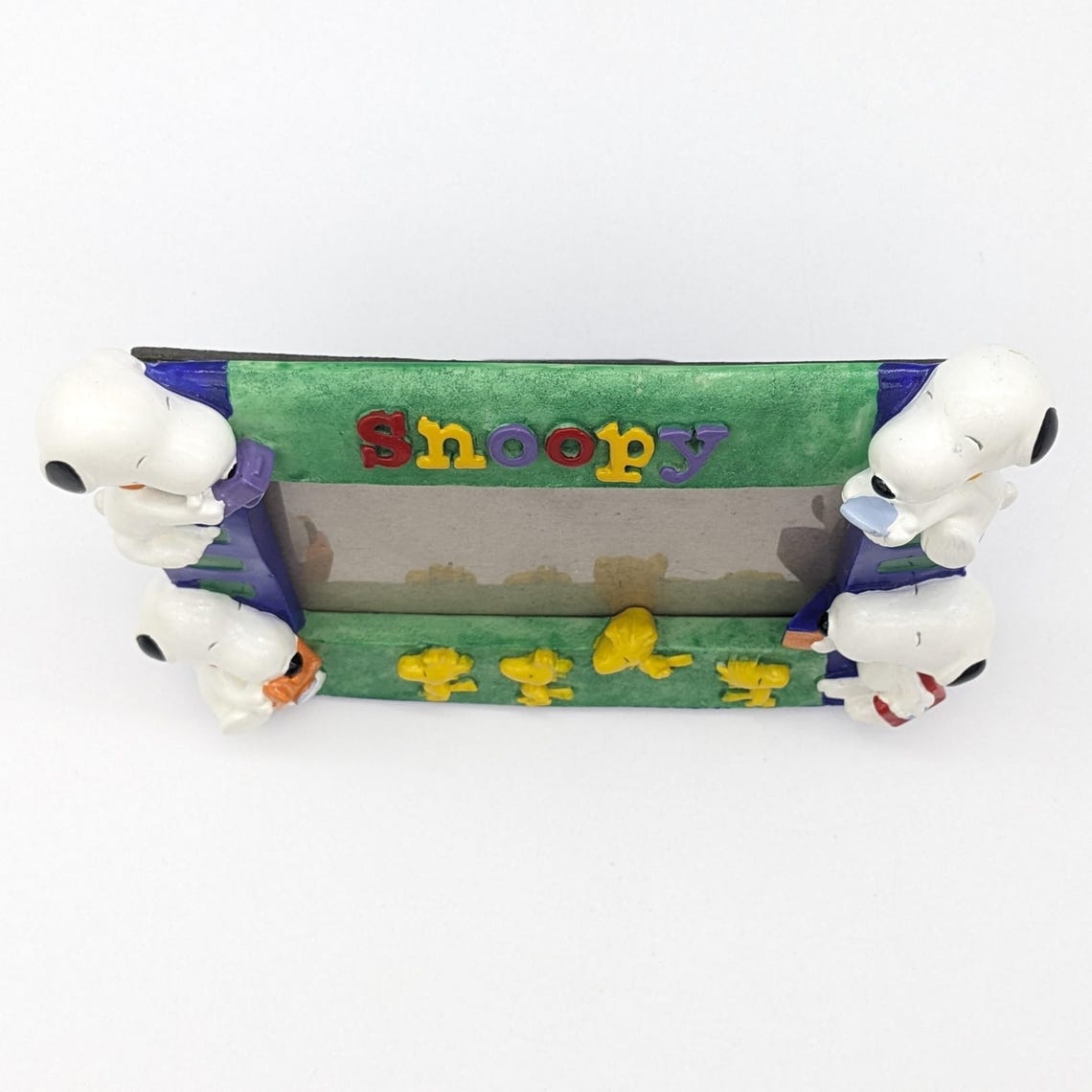 Snoopy & Woodstock Peanuts Photo Frame Vintage Cute Peanuts Picture ...