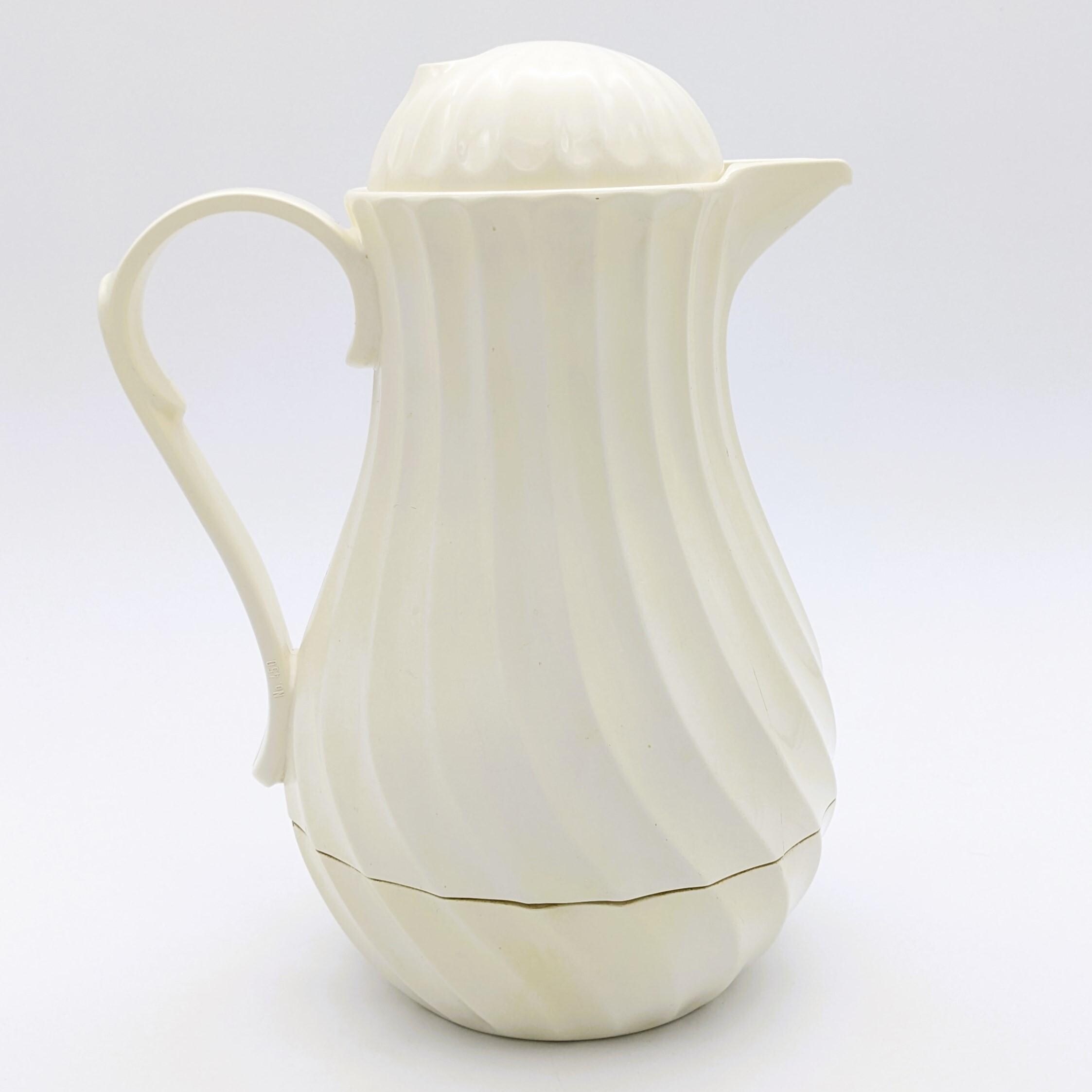 1984 Thermos Insulate Coffee Tea Water Server White Thermal Coffee ...