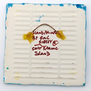 DONATION CHARITY! Fish Tile Wall Art by Gail Sibley Signed | Fun Fish ...