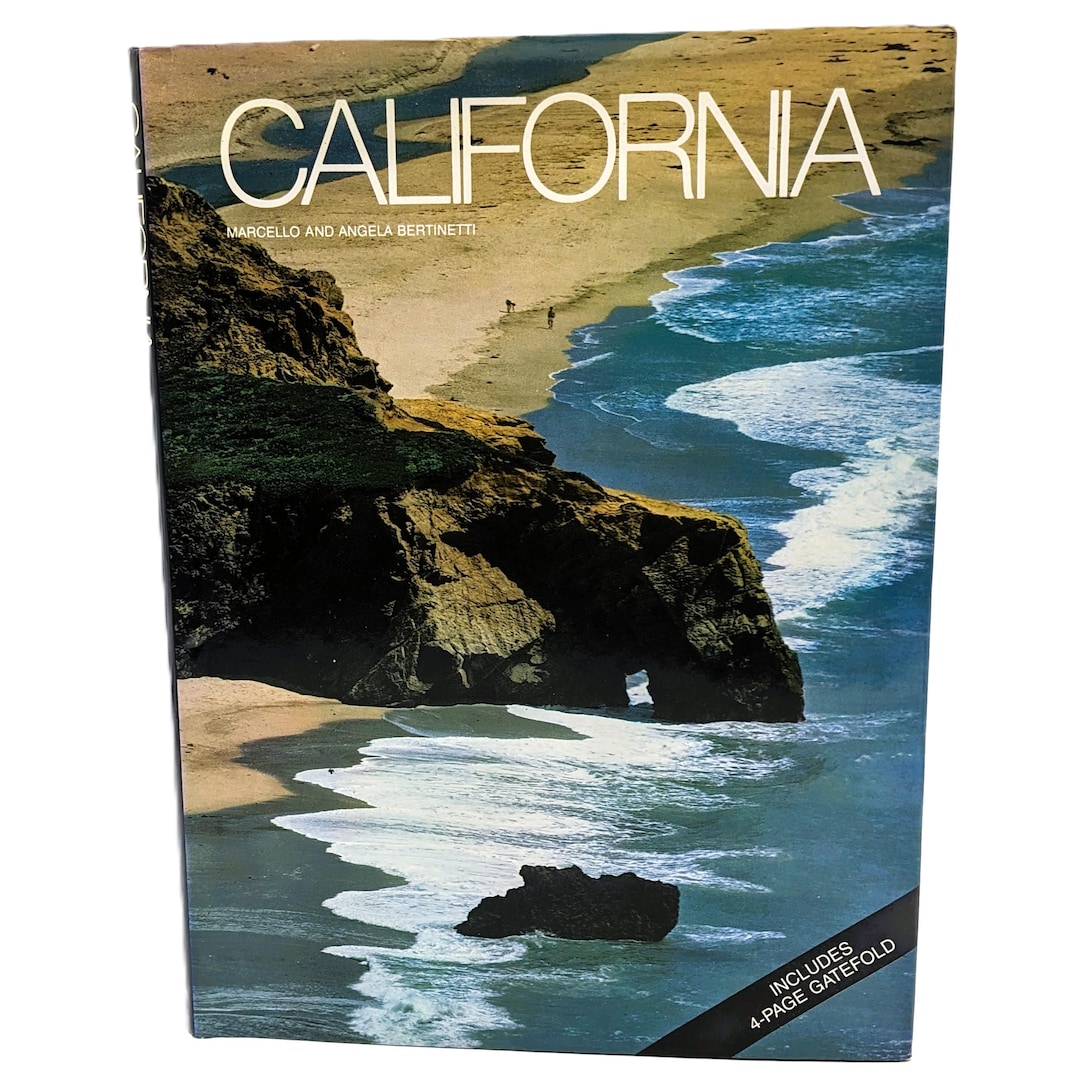 Vintage Coffee Table Book California Hardcover Photo Book California by ...