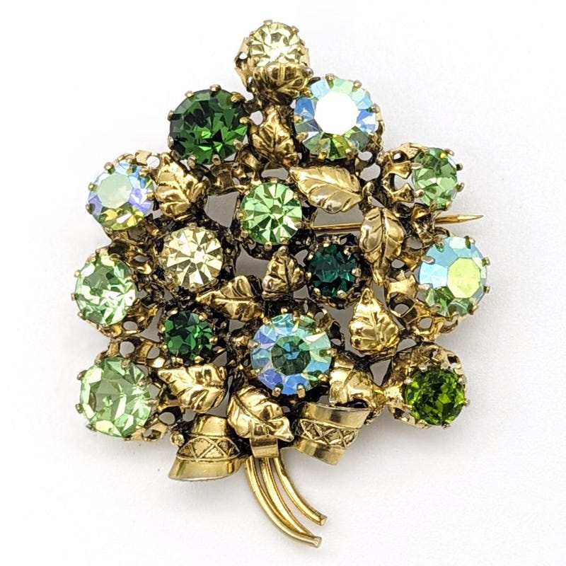 Made Austria Brooch - Etsy